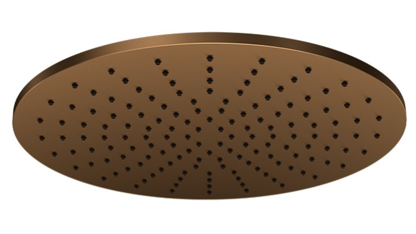 Parisi Play 300mm Brass Round Shower Head - Matte Bronze | Harvey Norman