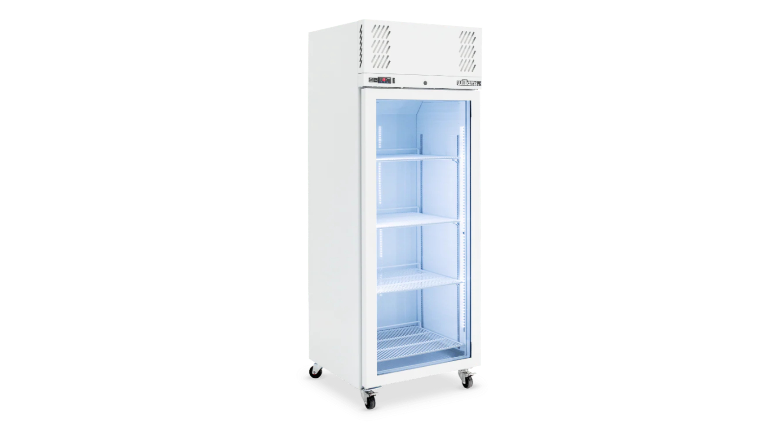Williams Pearl 1-Door White Colorbond Upright Display Refrigerator ...