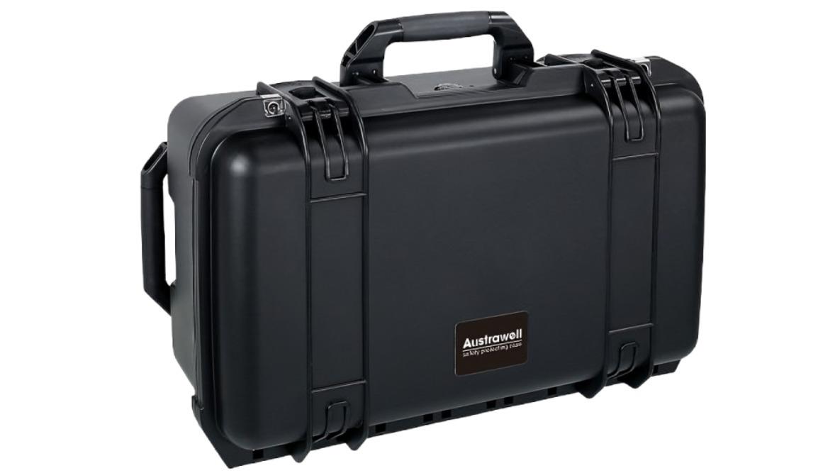 Austrawell Waterproof Rolling Hard Case with Wheel and Customizable ...