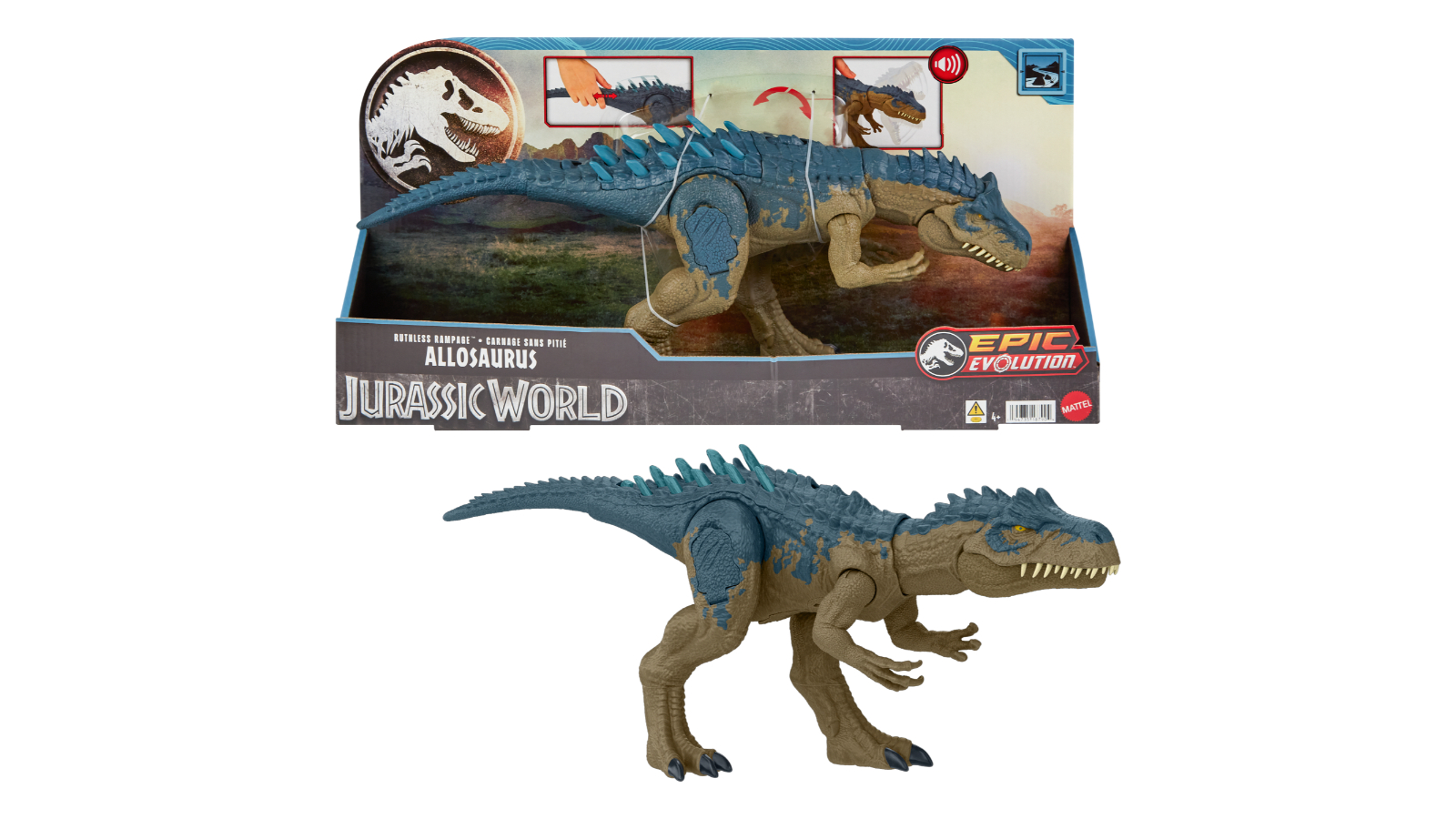 Jurassic World Ruthless Rampage Allosaurus | Harvey Norman