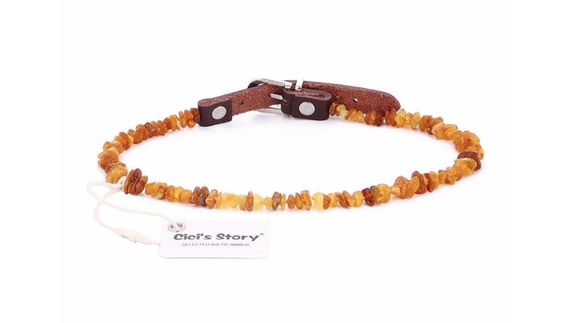HOD Set of 5 Lab Tested Baltic Amber Flea and Tick Collar for Dog - 20 ...