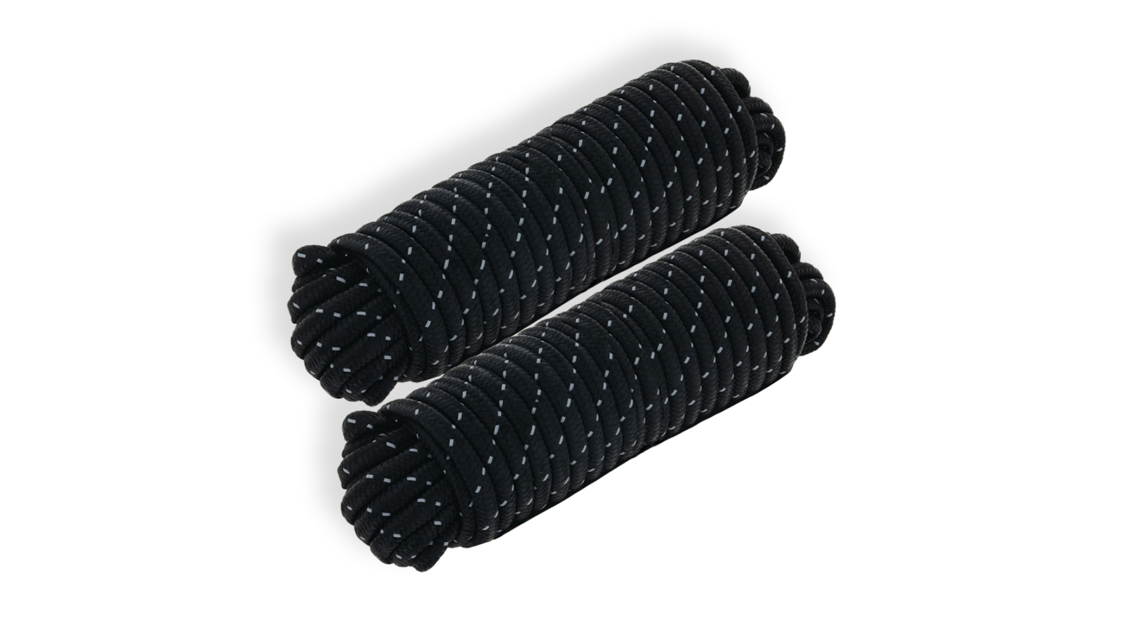 Hulk 4x4 15metre Durable Hi-Vis Reflective Rope - Black | Harvey Norman