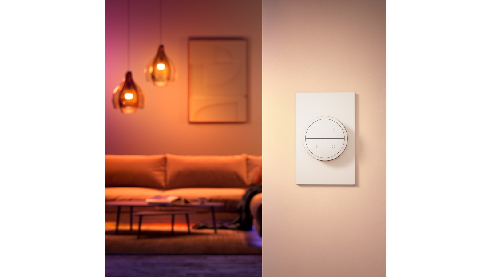 Philips Hue Tap Dial Switch - White | Harvey Norman
