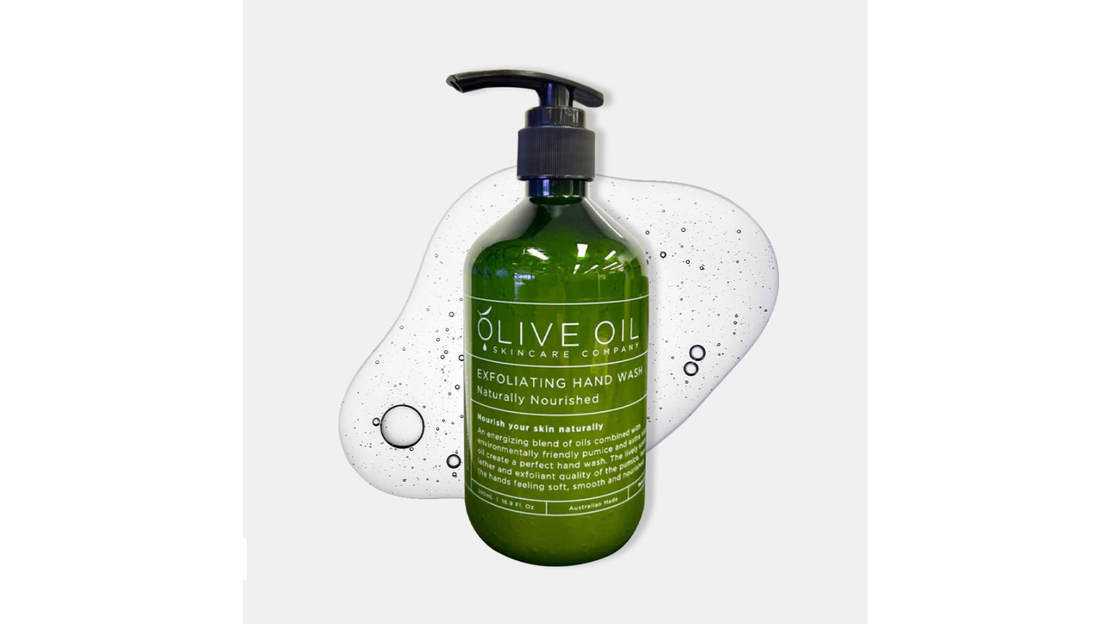 Olive Oil Skin Care Company Naturally Nourished 500ml Hand Wash ...