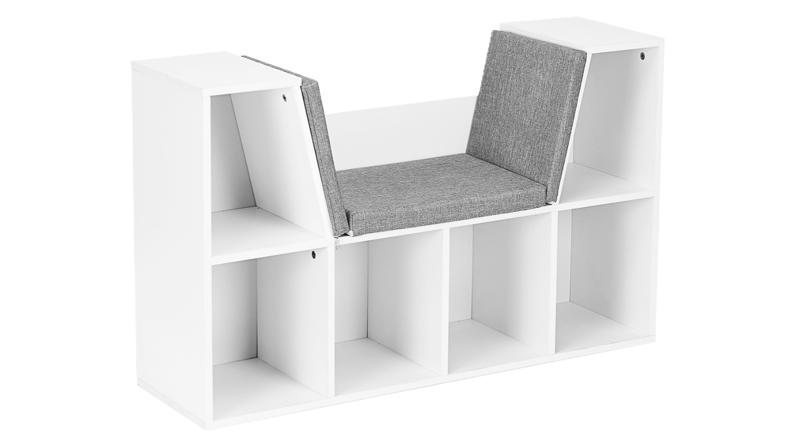 Costway Toy Box with Upholstered Seat | Harvey Norman
