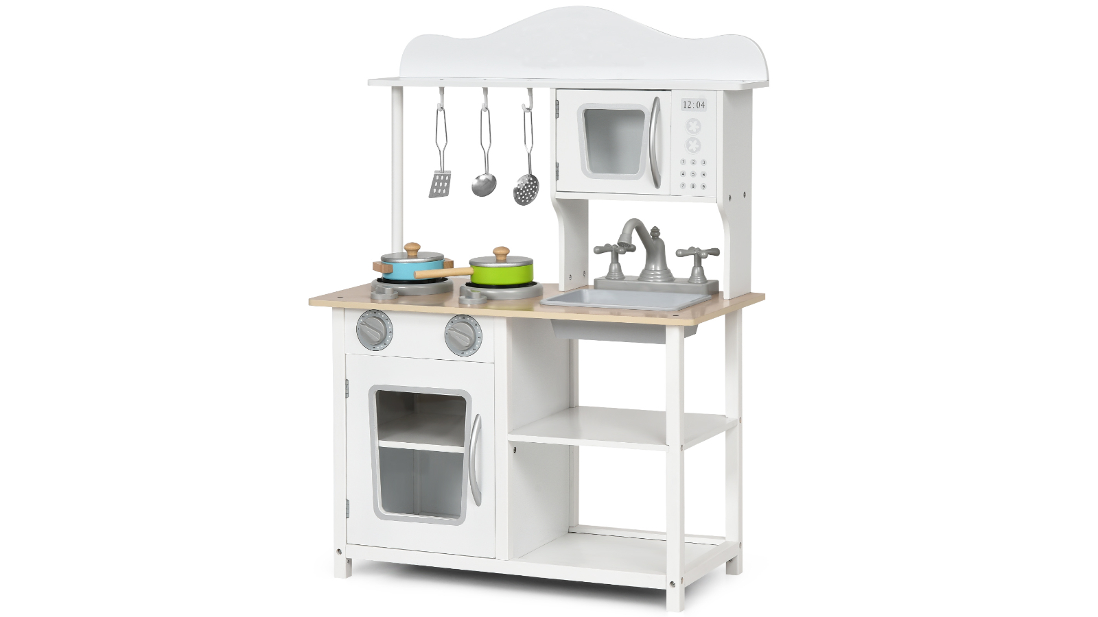 Costway Kids Kitchen Food Cooking Set | Harvey Norman