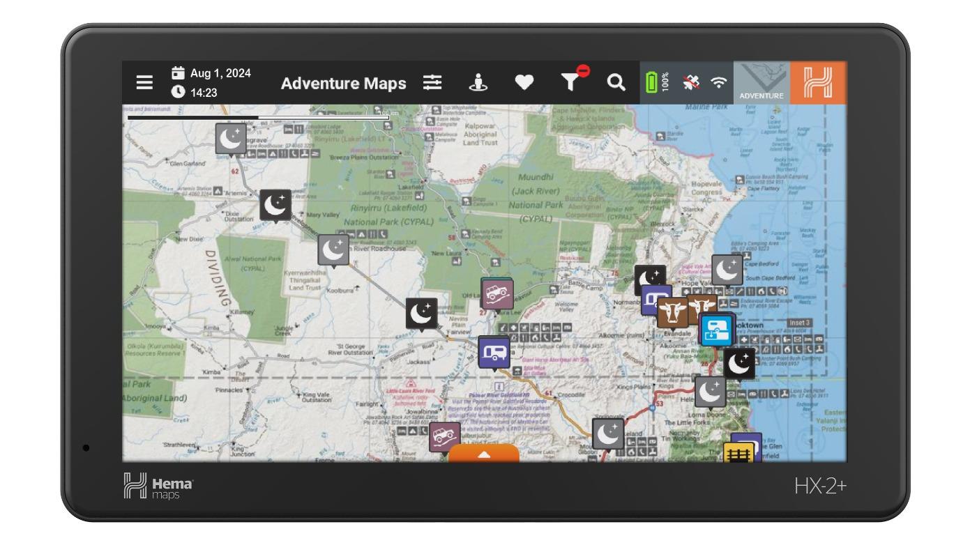 Hema Maps HX-2+ Navigator | Harvey Norman