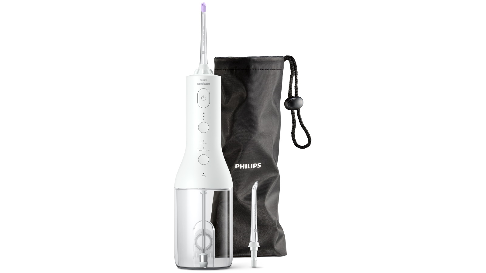Philips Sonicare Cordless Power Flosser 3000 Oral Irrigator - White ...