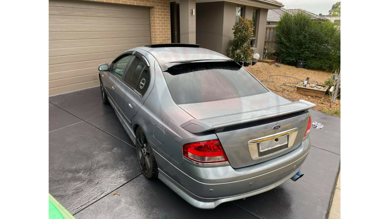 Tradieschoice Rear Roof Visor Spoiler Turbo Fits Ford Falcon BA BF XT ...