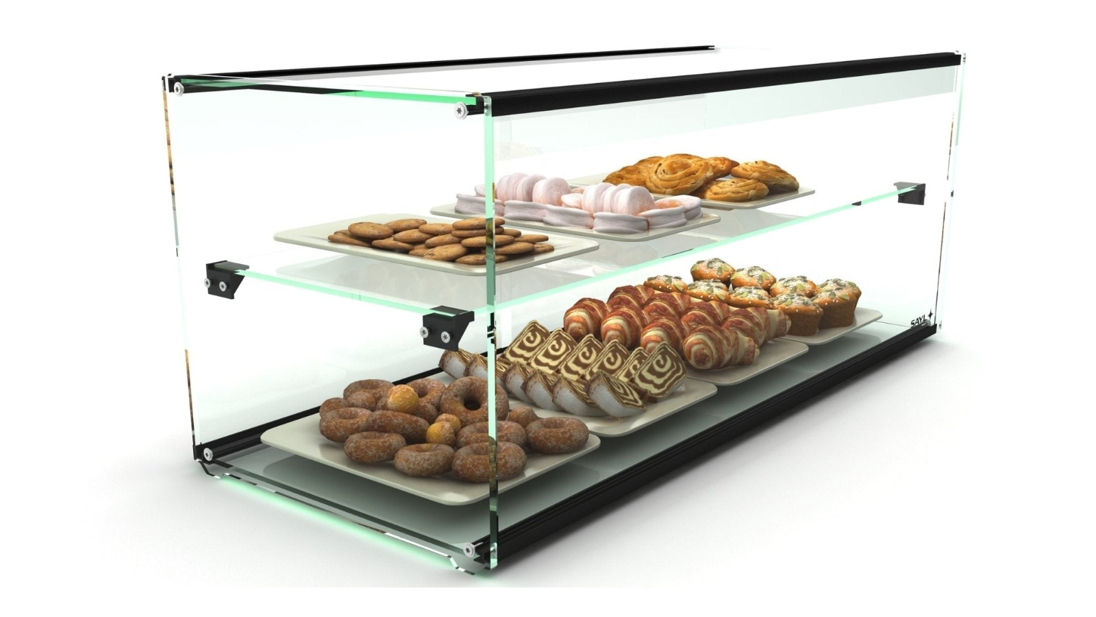 Sayl 2-Tier Ambient Display - 92cm | Harvey Norman