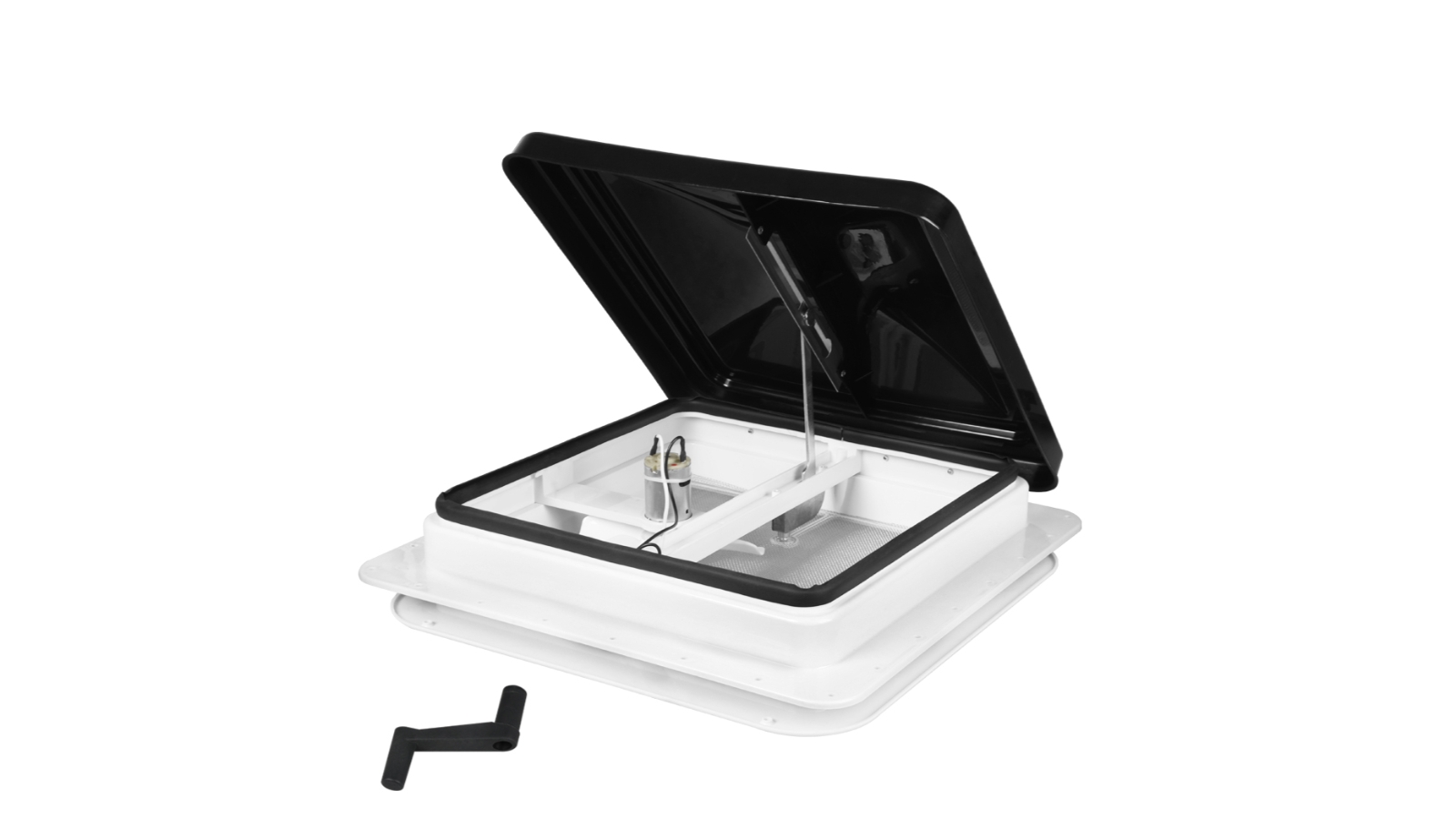 Manan Caravan RV Roof Vent Fan 12V Shower Hatch 35.5 x 35.5cm | Harvey ...