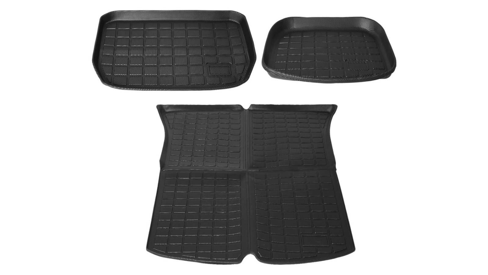 Manan Tesla Model Y Front, Rear Trunk and Toolbox Car Mats | Harvey Norman