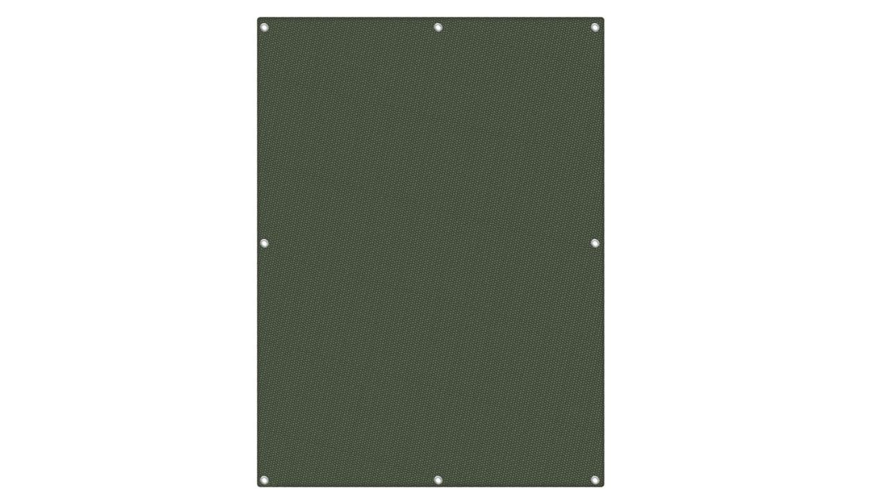 Mountview Heavy Duty Green Dustproof Canvas Tarpaulin - 4 x 3m | Harvey ...