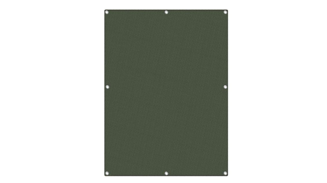 Mountview Heavy Duty Green Dustproof Canvas Tarpaulin - 2 x 3m | Harvey ...