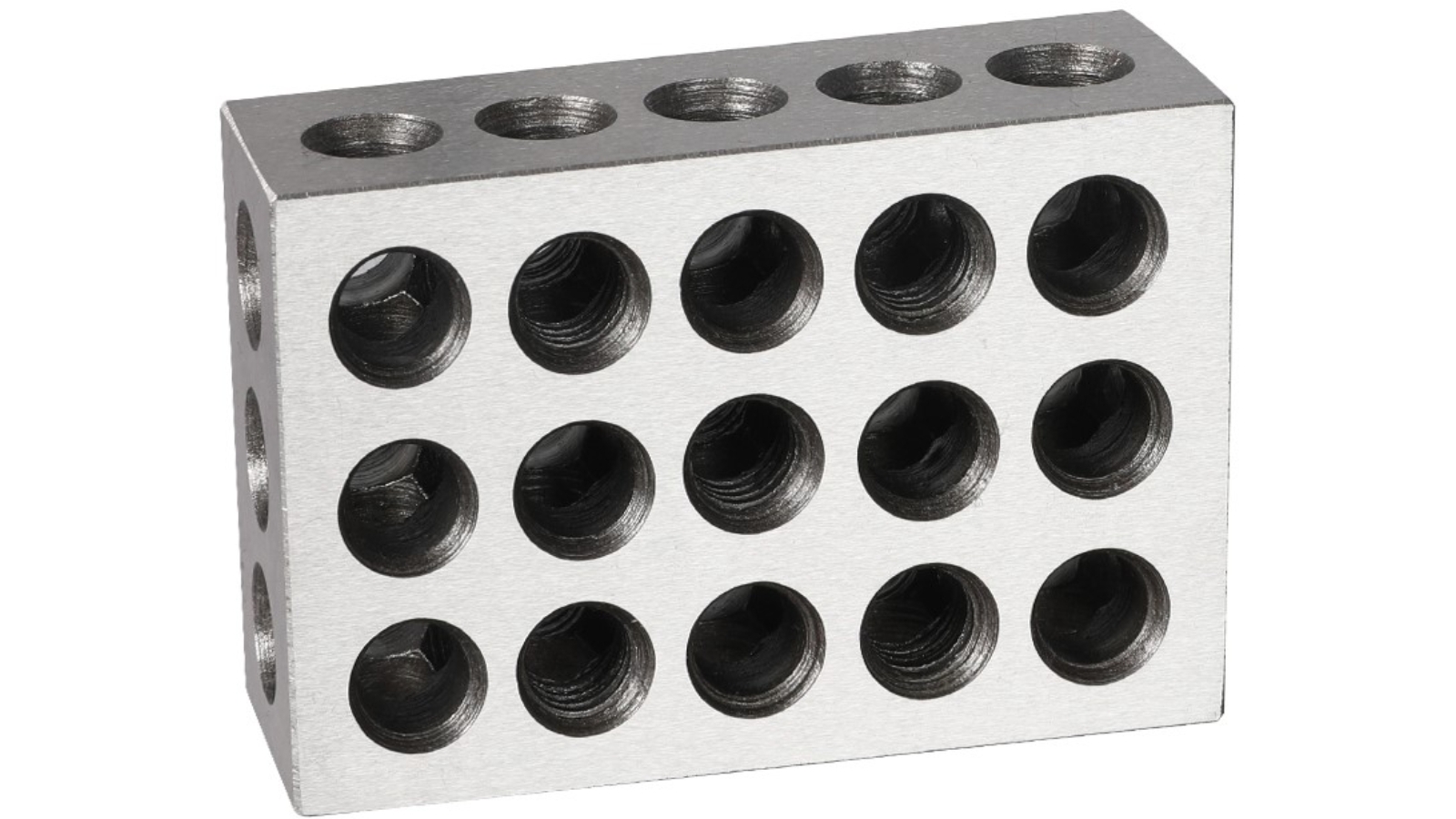 Traderight 123 Block Set 23 Holes Machinist - 4 Piece | Harvey Norman