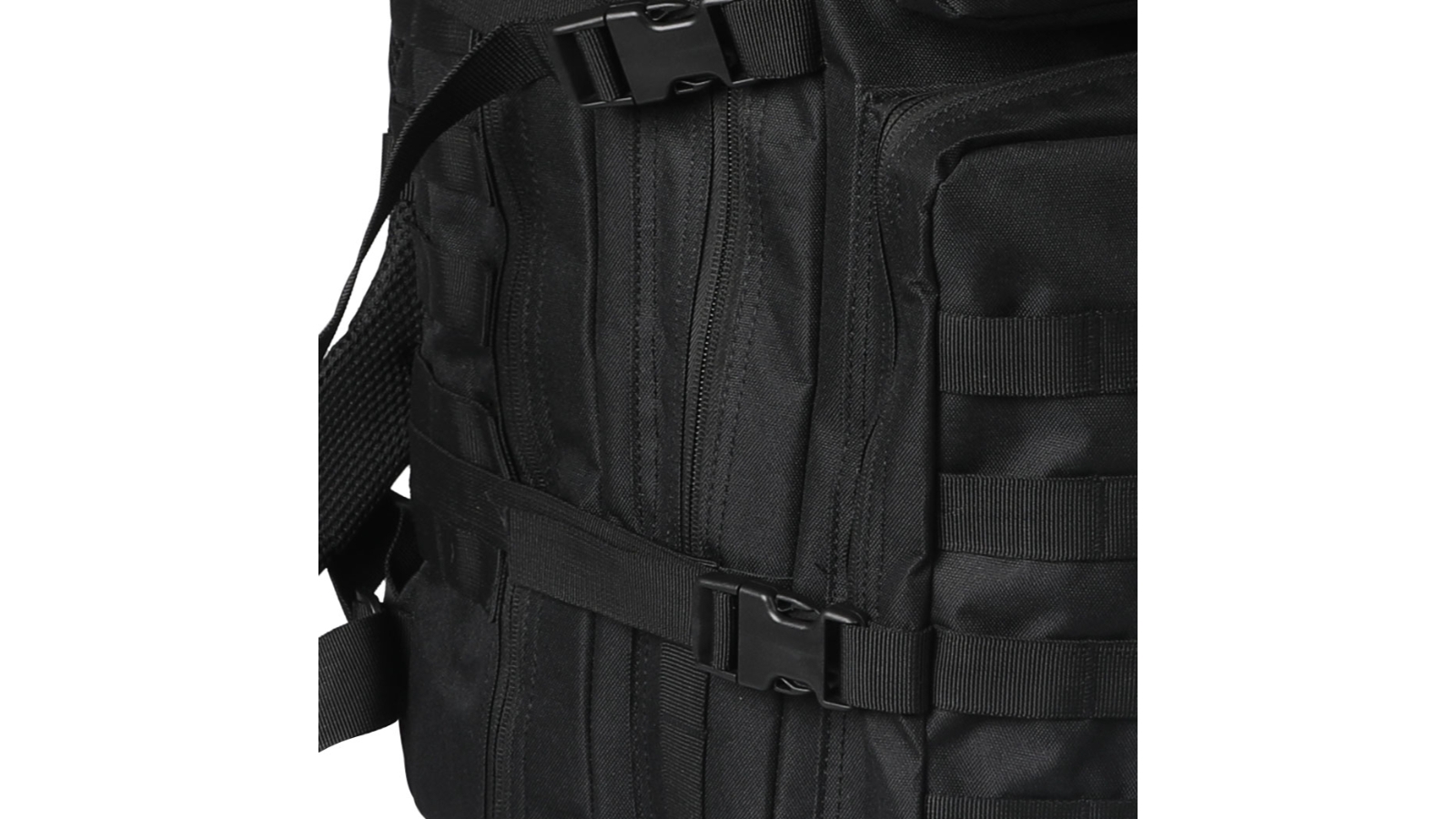 Slimbridge 45Litres Waterproof Military Backpack - Black | Harvey Norman