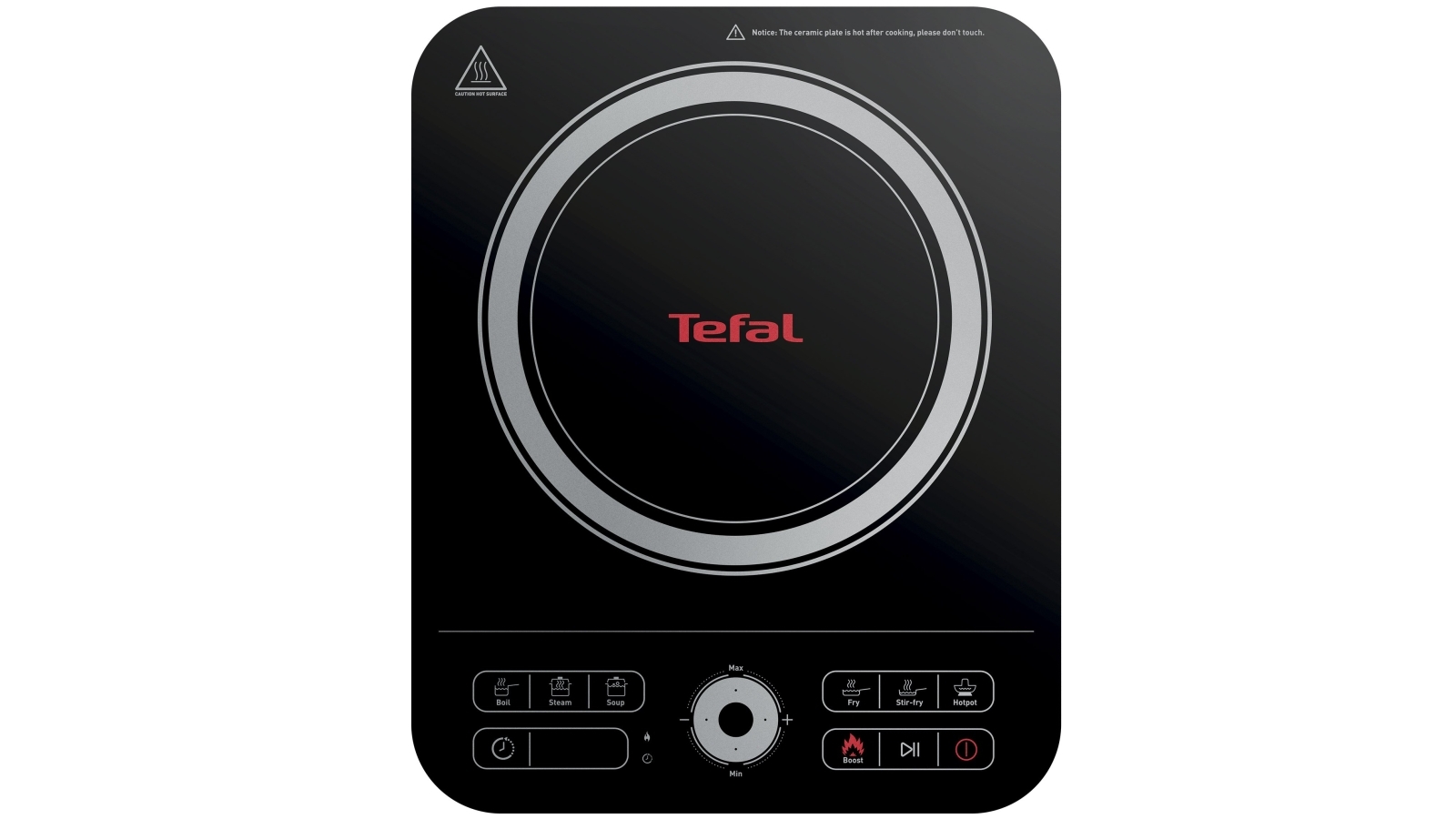 Tefal Express Portable Induction Cooktop - Black | Harvey Norman