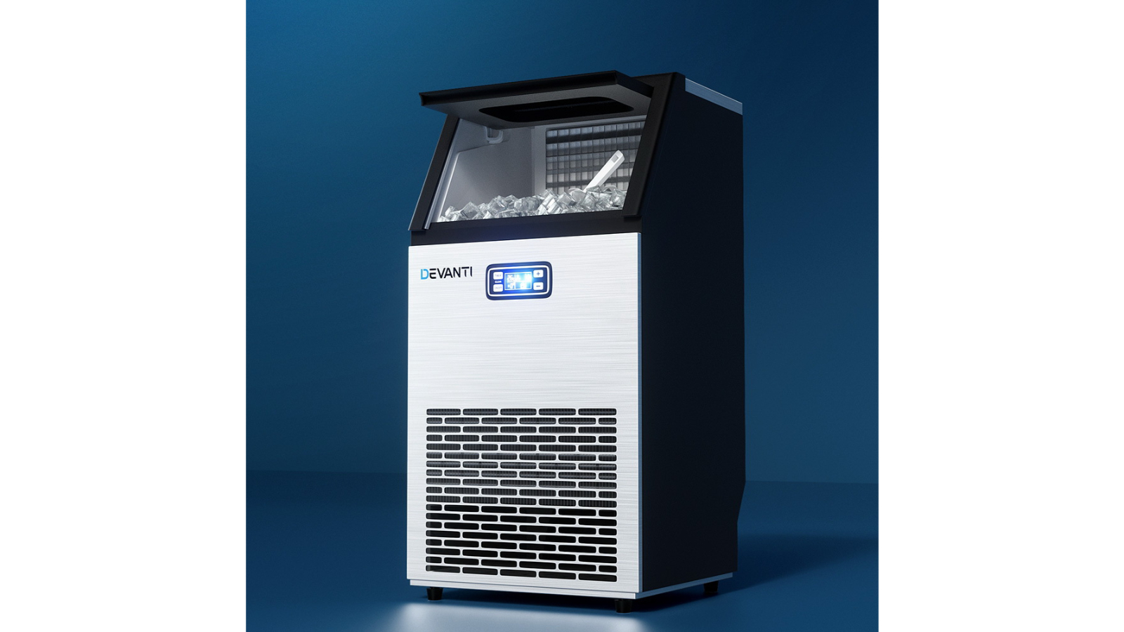 Devanti 45kg Commercial Ice Maker Cube Machine | Harvey Norman