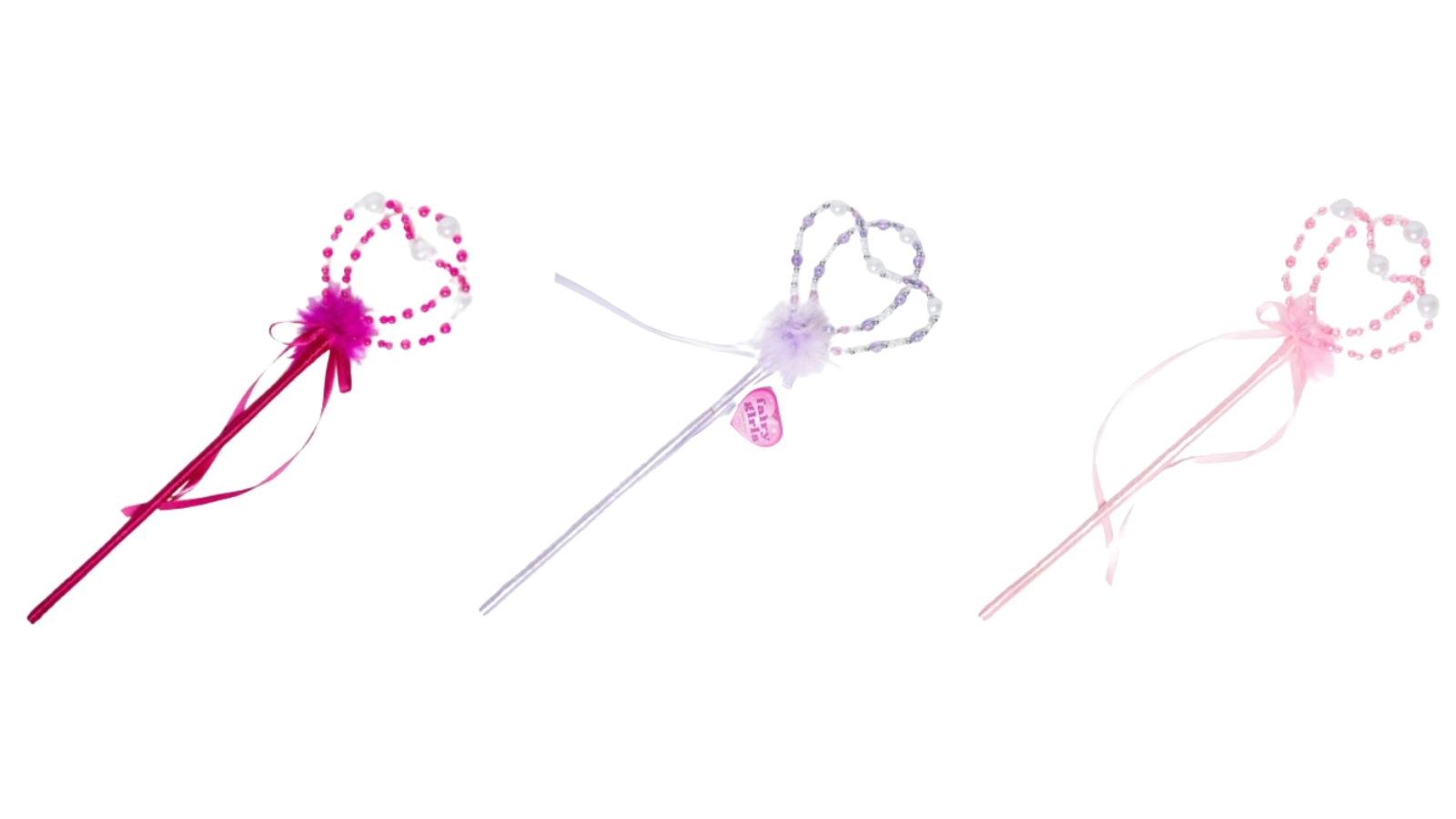 Lets Dress Up Set of 6 Pearl Princess Wand | Harvey Norman