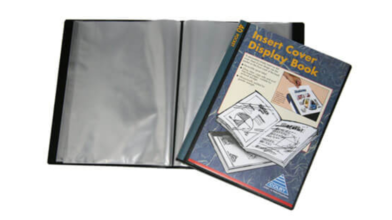 Colby Black A4 Display Book - 40 Page | Harvey Norman