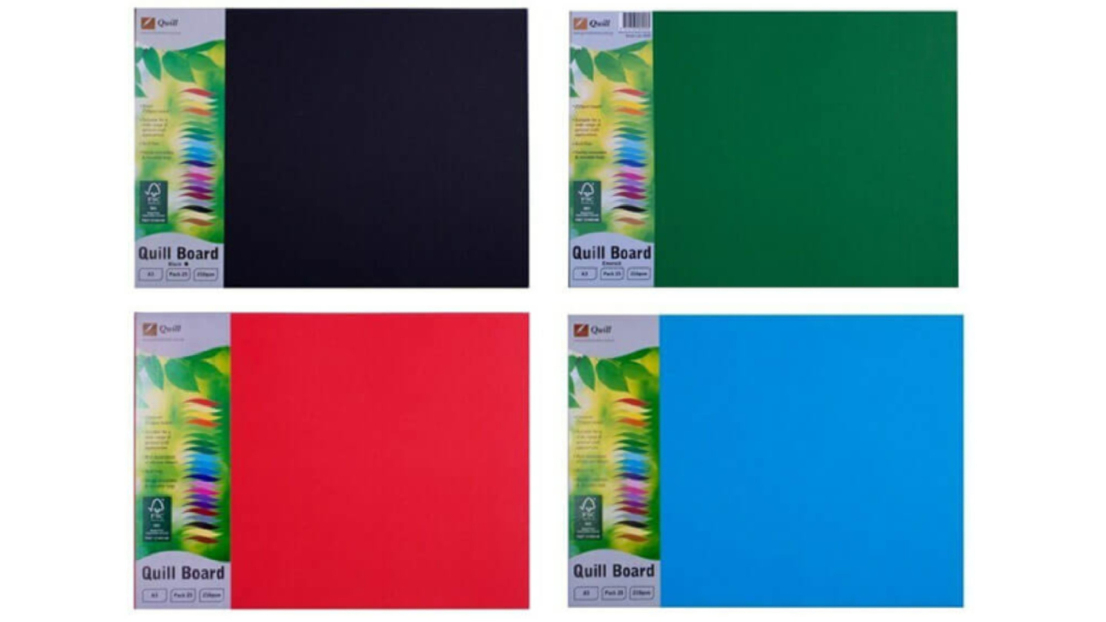 Quill A3 Cardboard - Pack of 25 | Harvey Norman