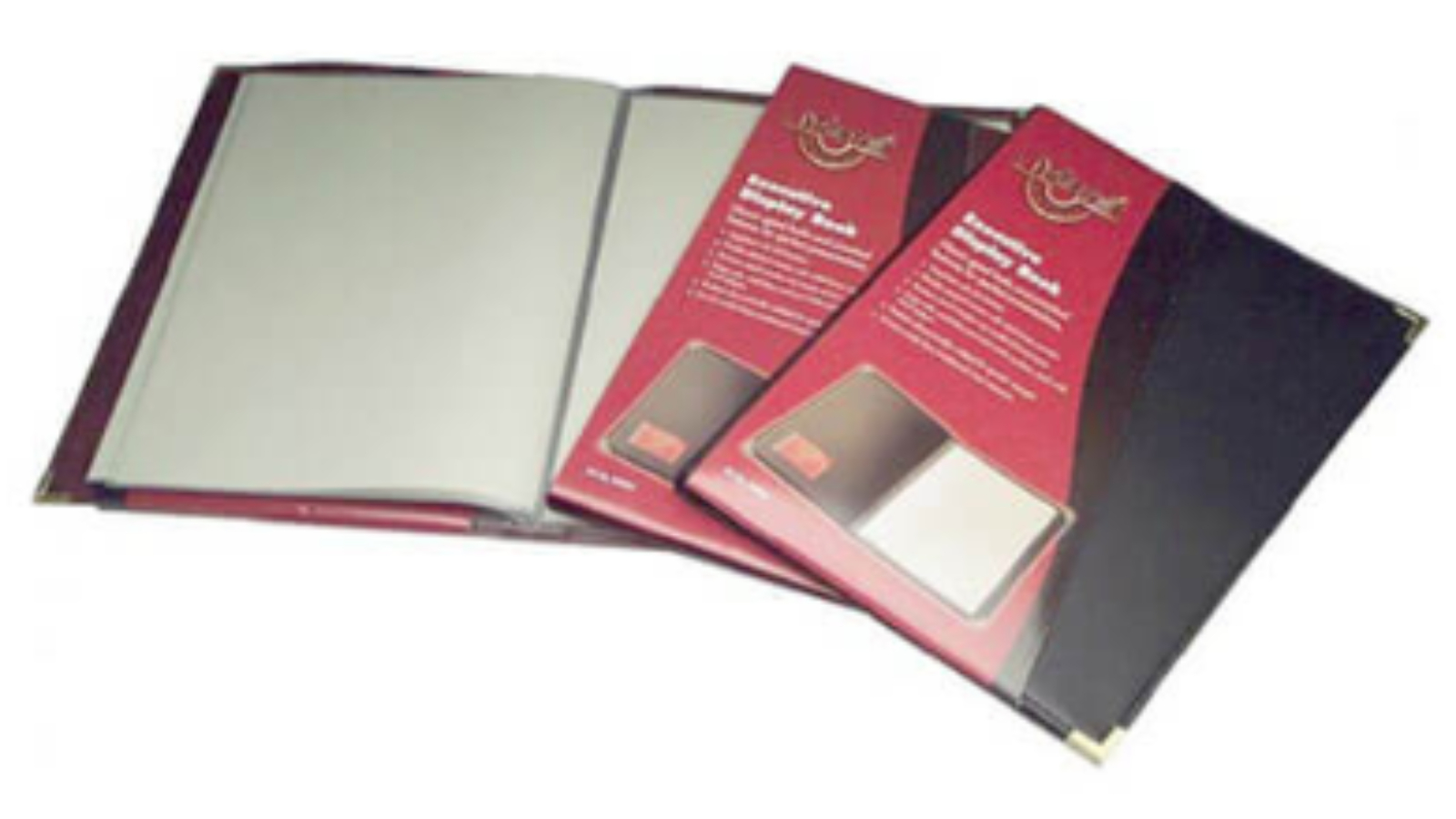 LatestBuy Black Waterville Executive A4 Display Book - 40 Pocket ...