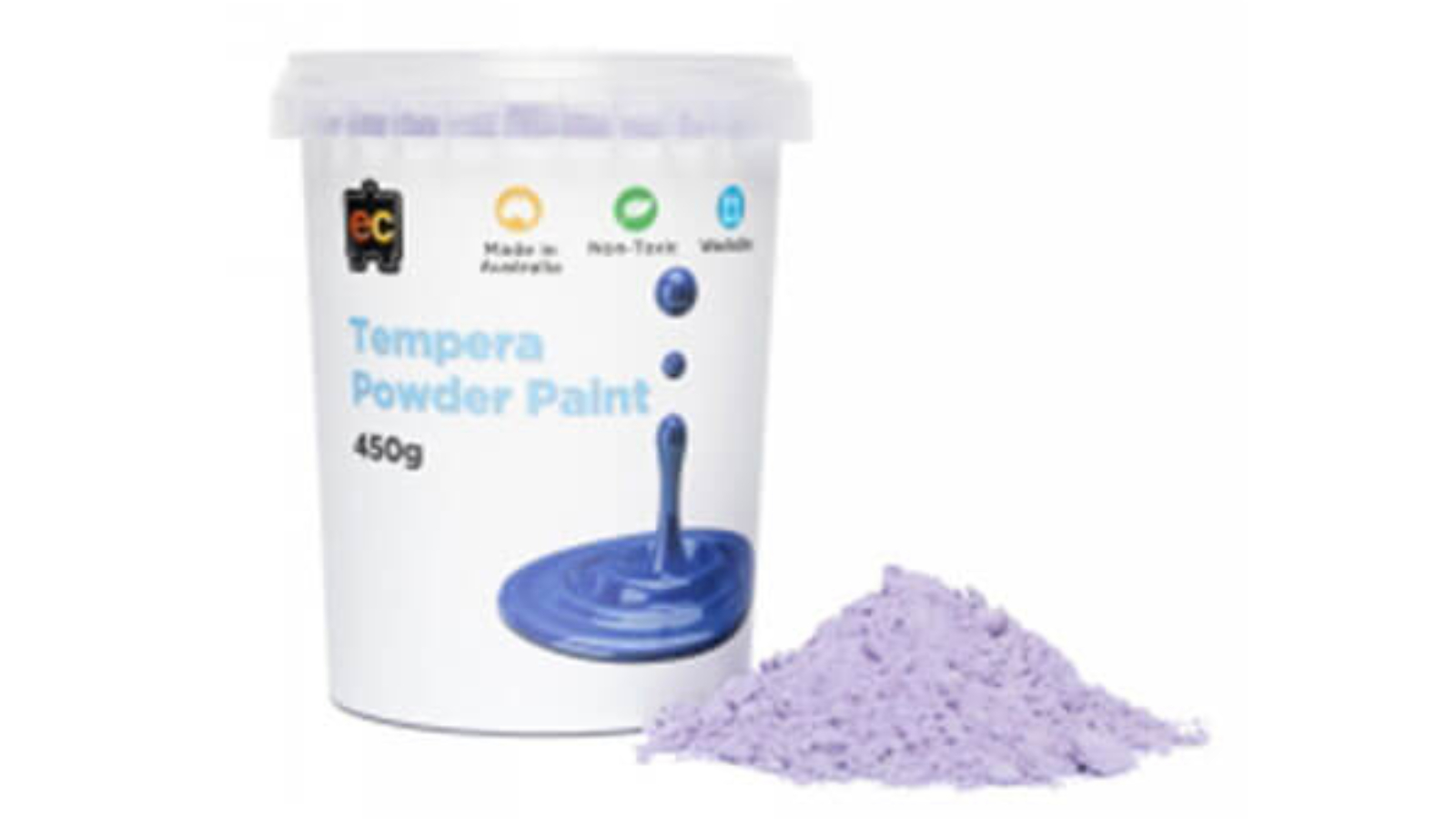 Edvantage EC Tempera 450g Powder Paint - Violet | Harvey Norman