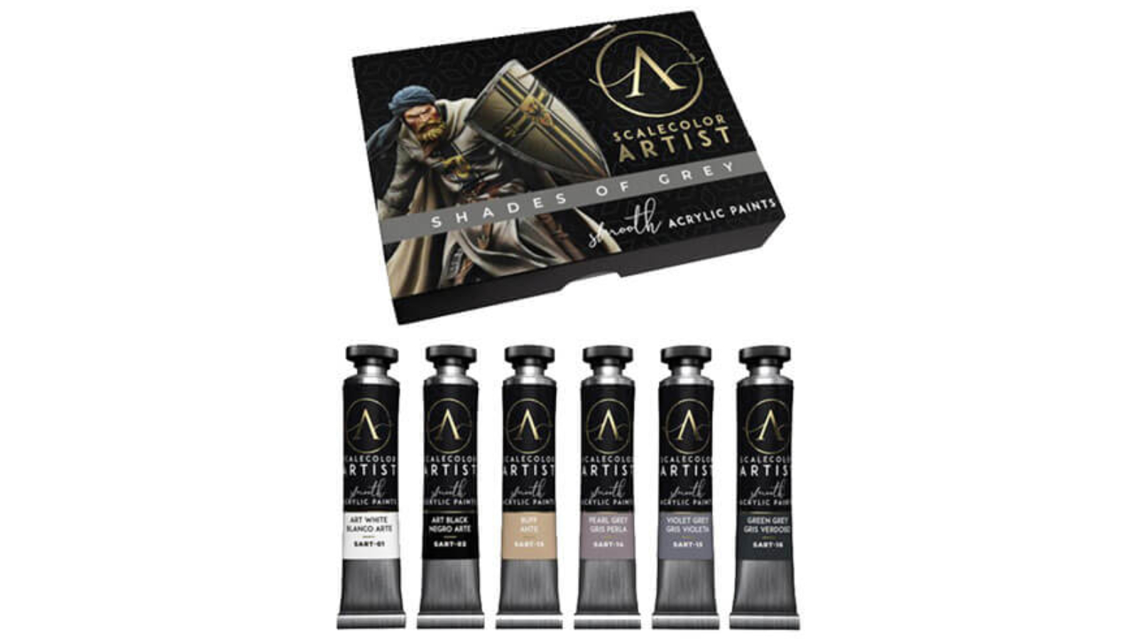 Scale 75 Scalecolor Artist Paint Set - Shades of Grey | Harvey Norman