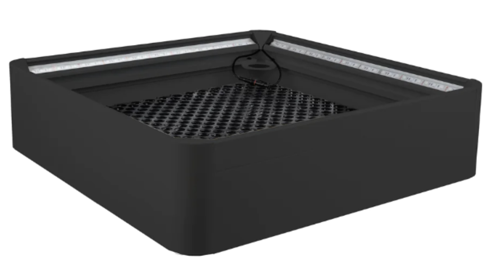 Edglit 500mm Planter Box - Matte Black | Harvey Norman