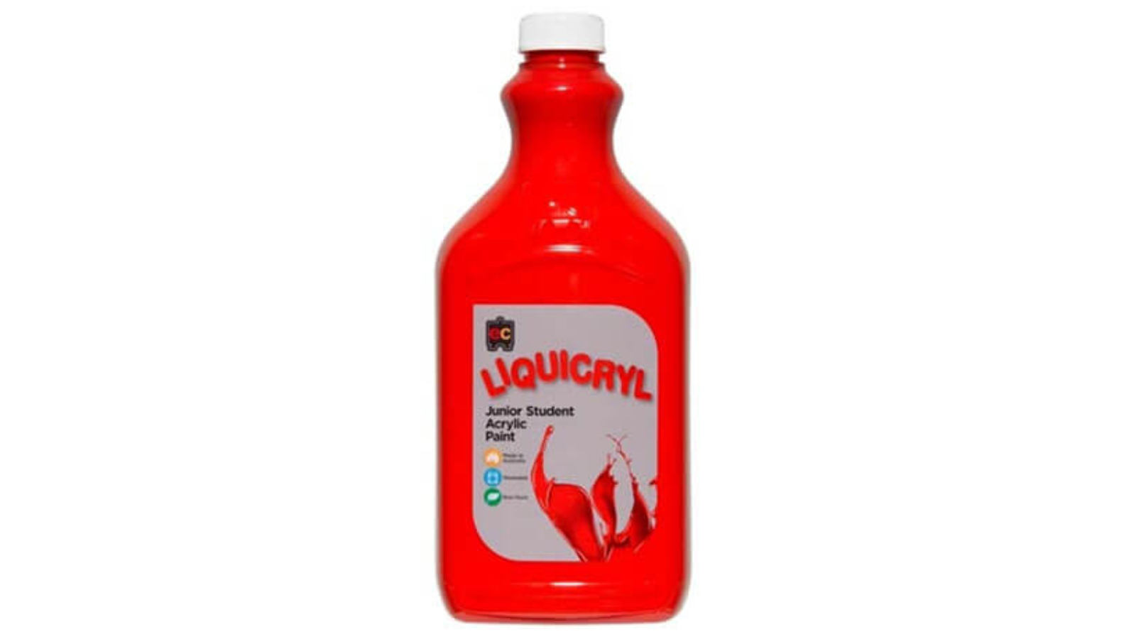 Educational Colours Liquicryl Junior Student 2 Litre Acrylic Paint ...