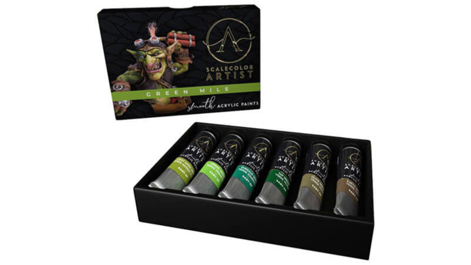 Scale 75 Scalecolor Artist Paint Set - Green Mile | Harvey Norman