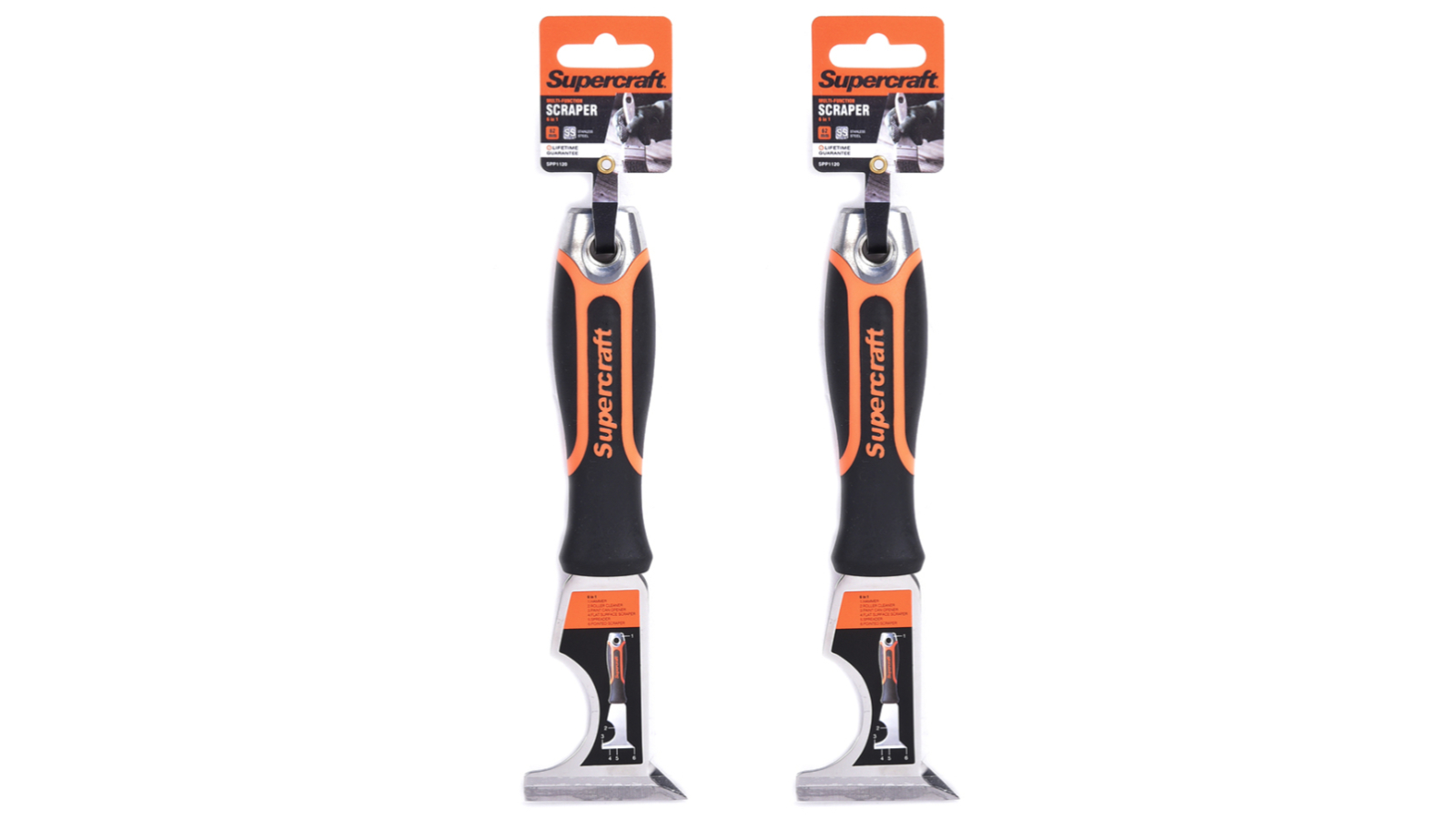 Supercraft 6-in-1 Scraper Tool - Pack of 2 | Harvey Norman