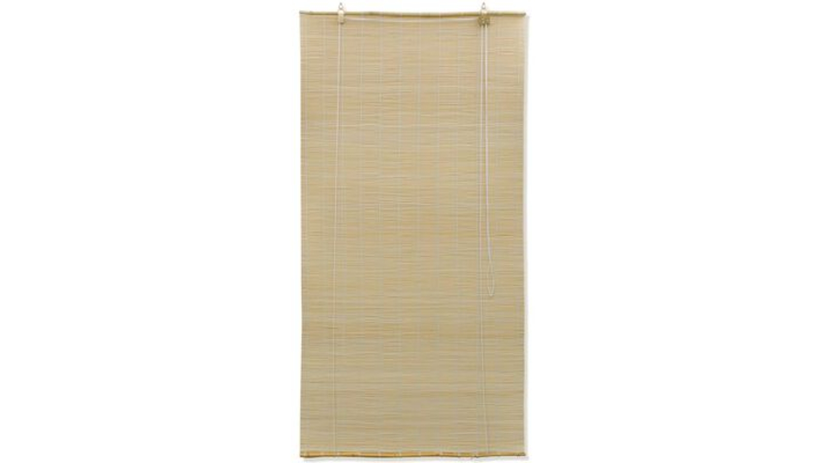 vidaXL Natural Bamboo Roller Blinds - 80 x 160 cm | Harvey Norman
