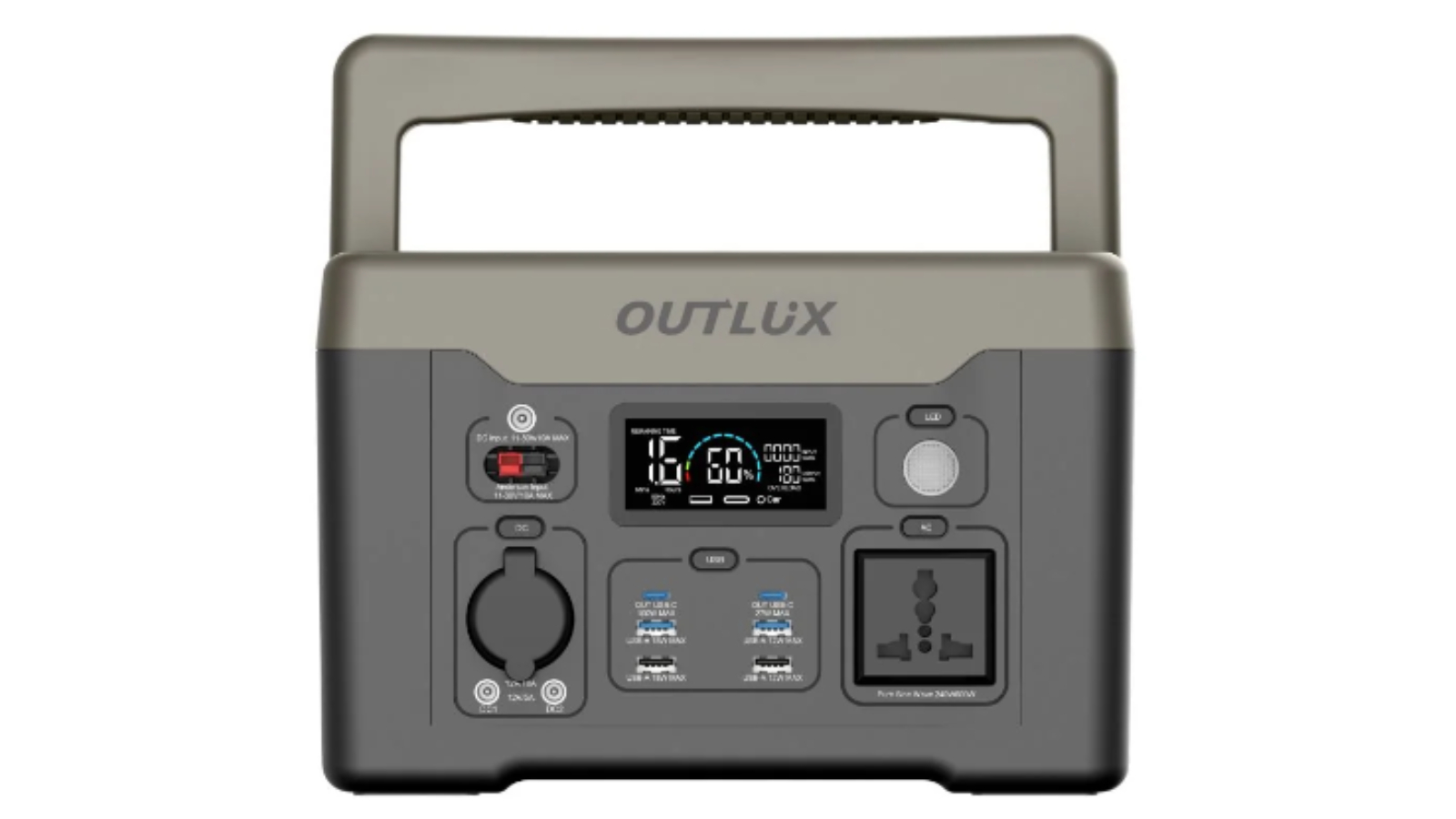 Outway Outlux 600W Multi-Functional Portable Power Station | Harvey Norman