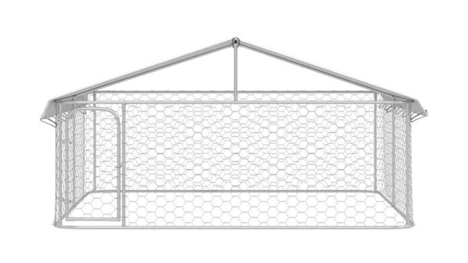 Andala Pets Outdoor Dog Kennel with Roof - 300 x 300 x 150cm | Harvey ...