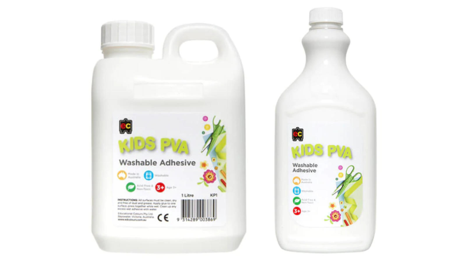 Educational Colours Kids PVA Washable PH Neutral Non-Toxic Glue ...