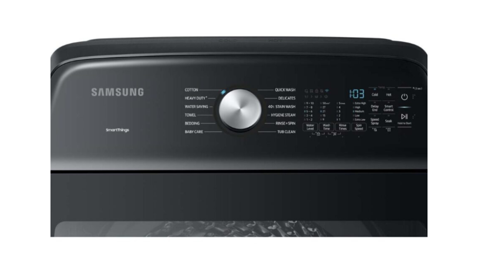 Samsung 14kg Top Load Washing Machine - Black | Harvey Norman