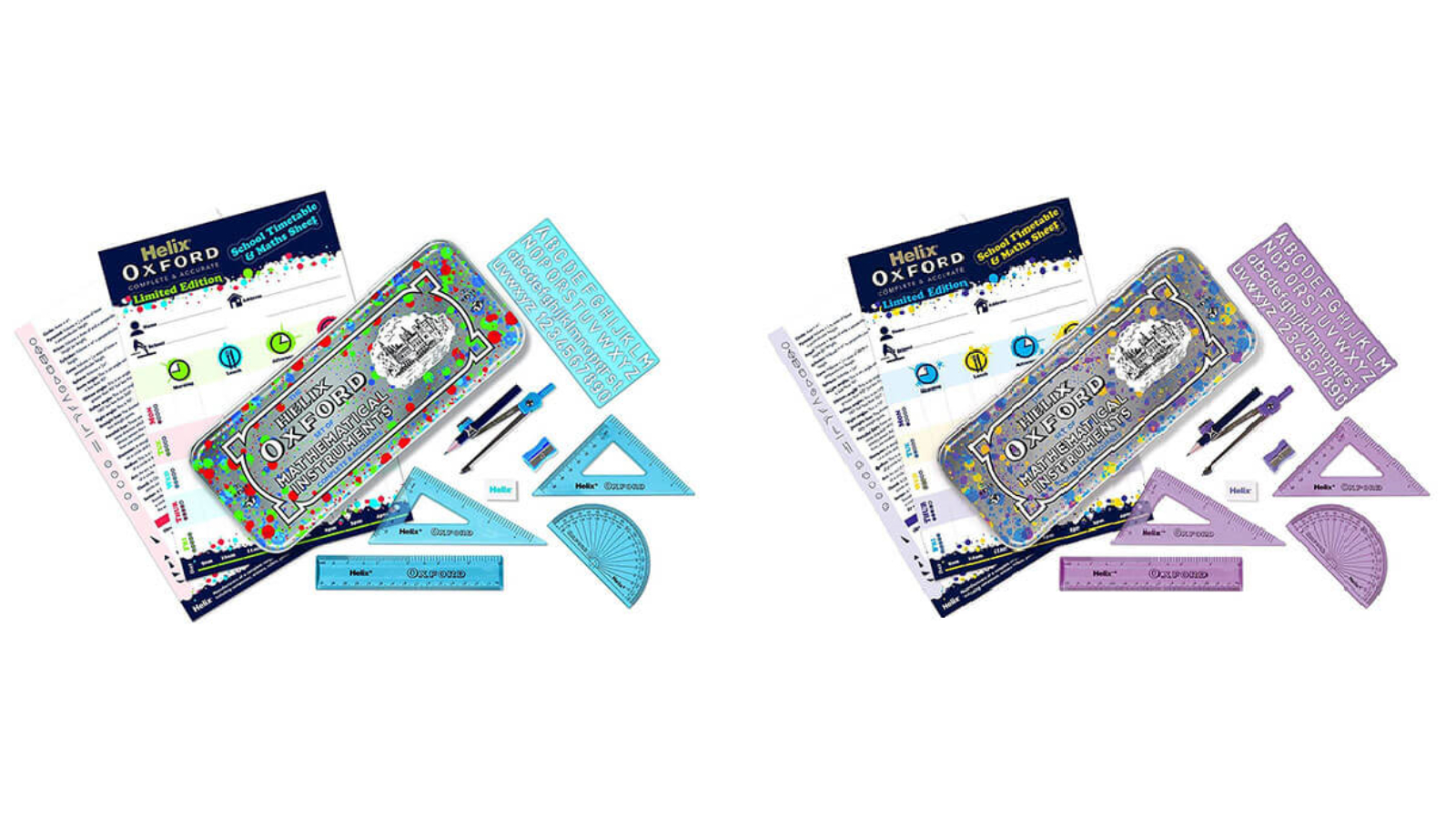 LatestBuy Set of 9 Helix Oxford Splash International Math | Harvey Norman