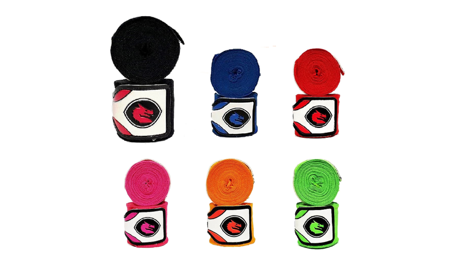 Morgan Sports Black Mexico Elastic Boxing Hand Wrap (Pair) - 180inch ...