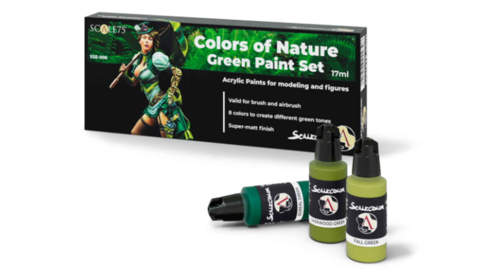 Scale 75 Scalecolor Paint Set - Colours Nature | Harvey Norman