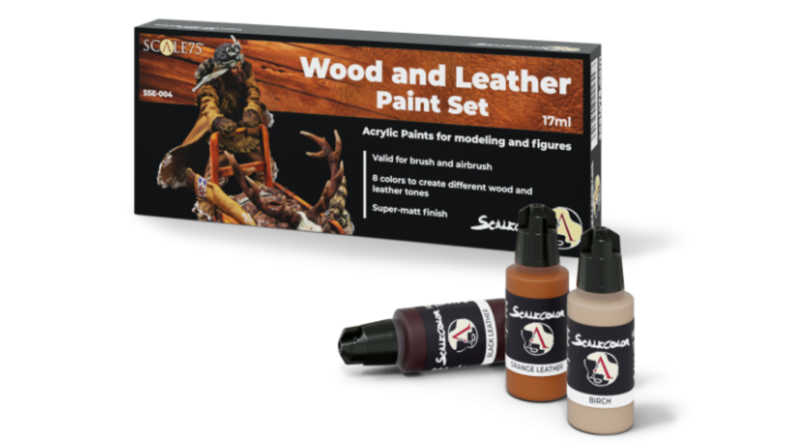 Scale 75 Scalecolor Paint Set - Wood and Leather | Harvey Norman