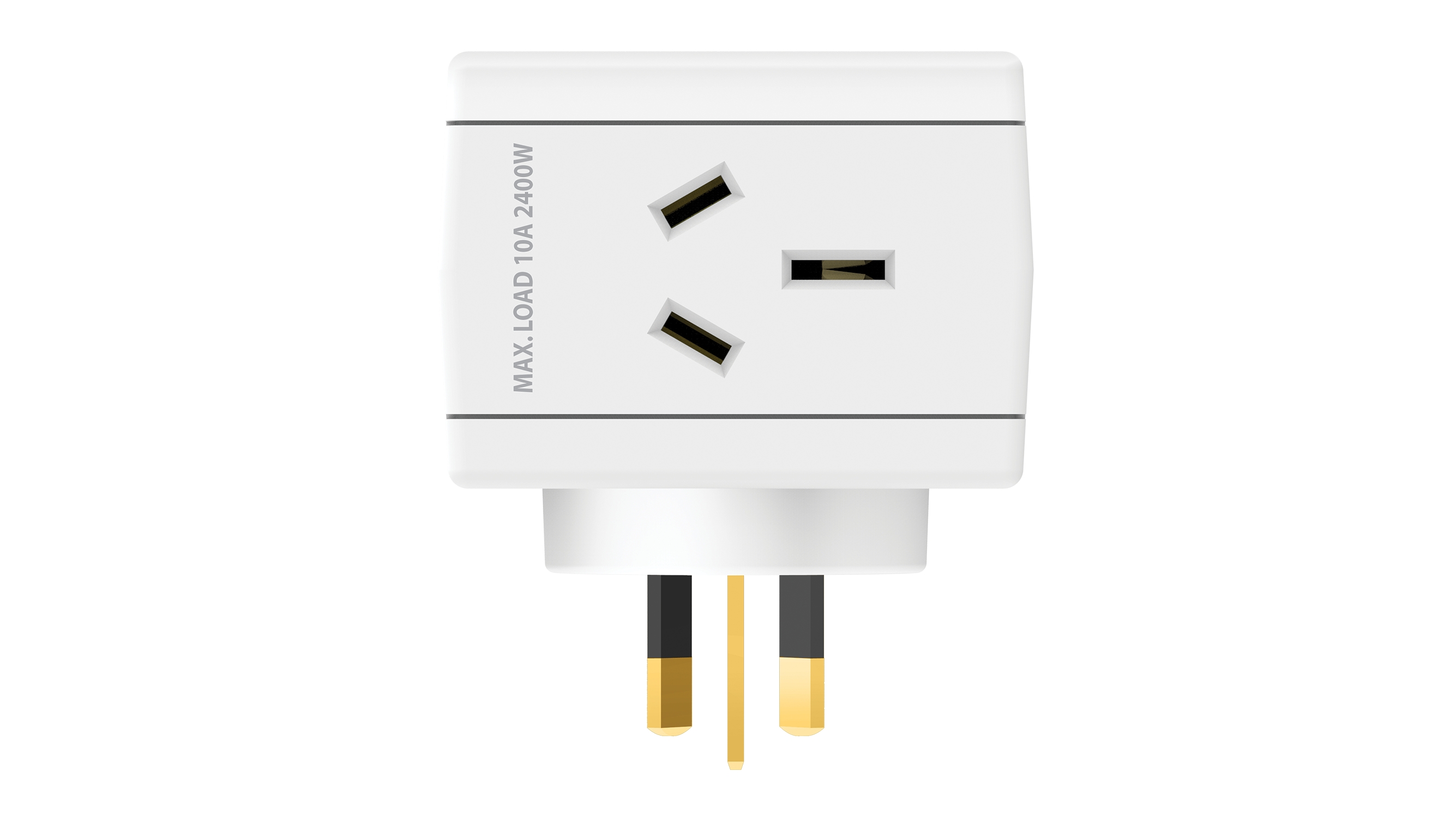 Monster Single Outlet 10A 2400W Surge Protected Power Plug | Harvey Norman