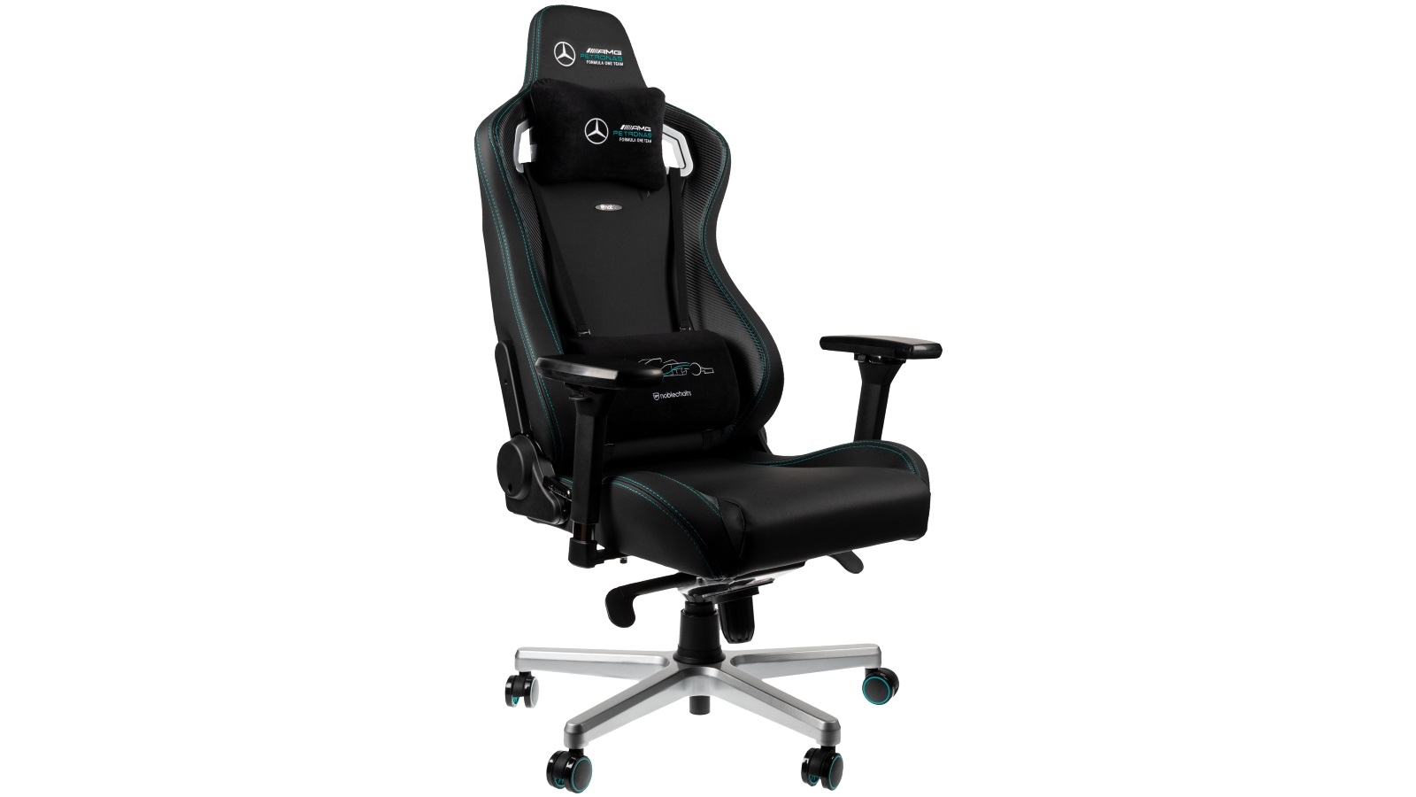 Noblechairs Mercedes-AMG Petronas F1 TM 2021 Edition Gaming Chair ...