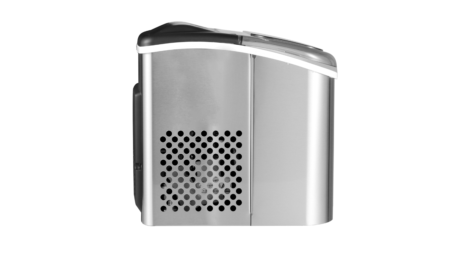 Heller 12kg Electronic Ice Maker - Stainless Steel | Harvey Norman