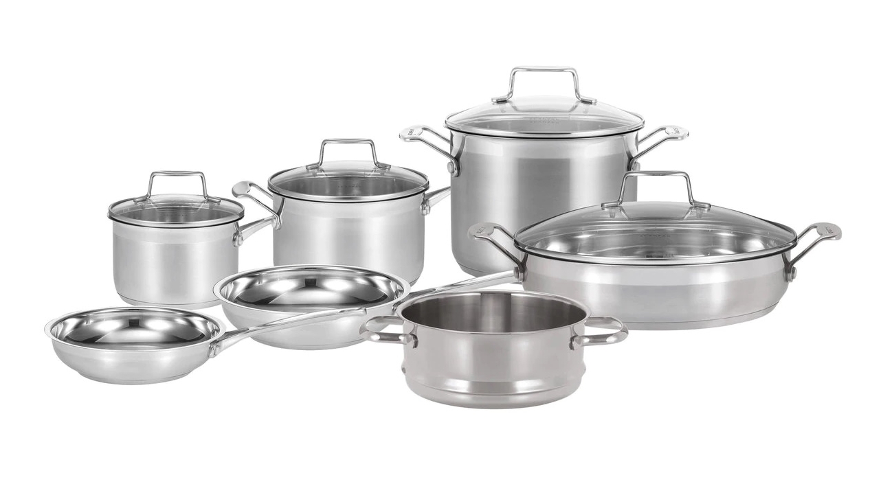 Scanpan Impact 7-Piece Cookware Set | Harvey Norman