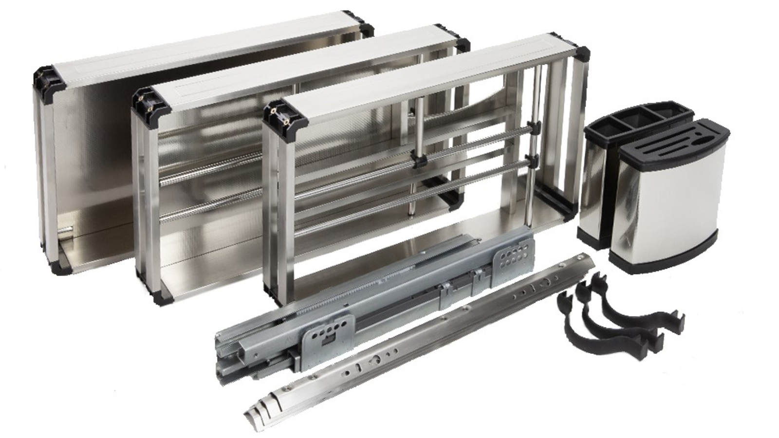 Elite Chef Undercounter Pull-Out Organiser for Cupboard - 30cm | Harvey ...