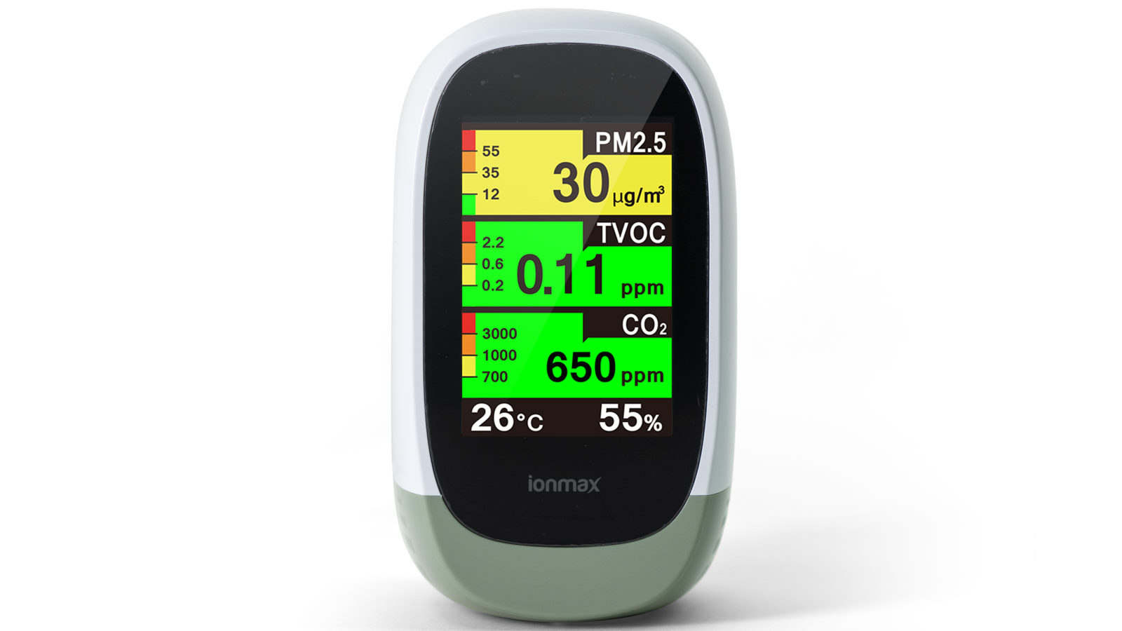 Ionmax Q10 Air Quality Monitor | Harvey Norman