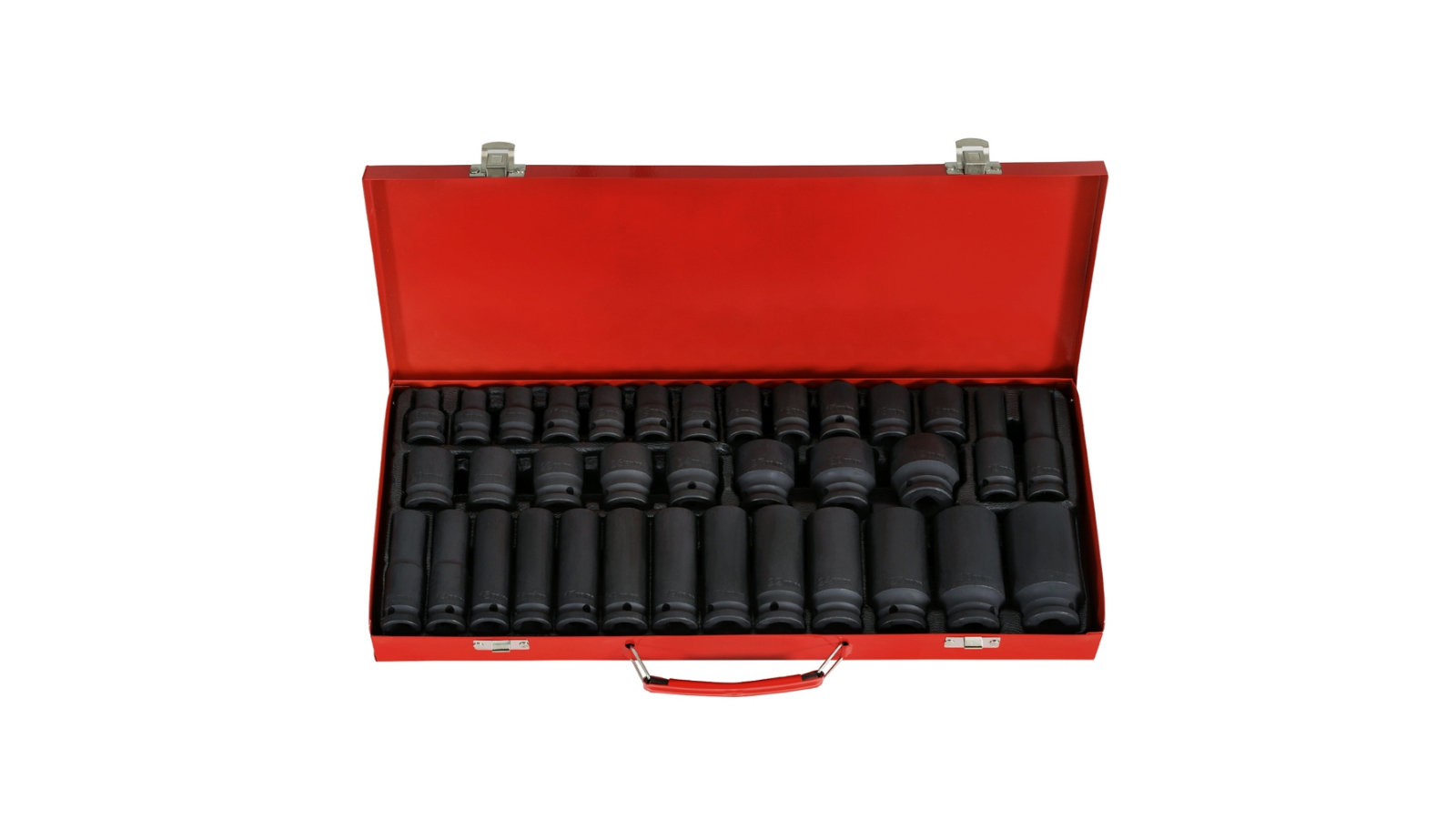 Giantz 35 Piece Drive Impact Metric with Socket Case Set - 8-32metre ...