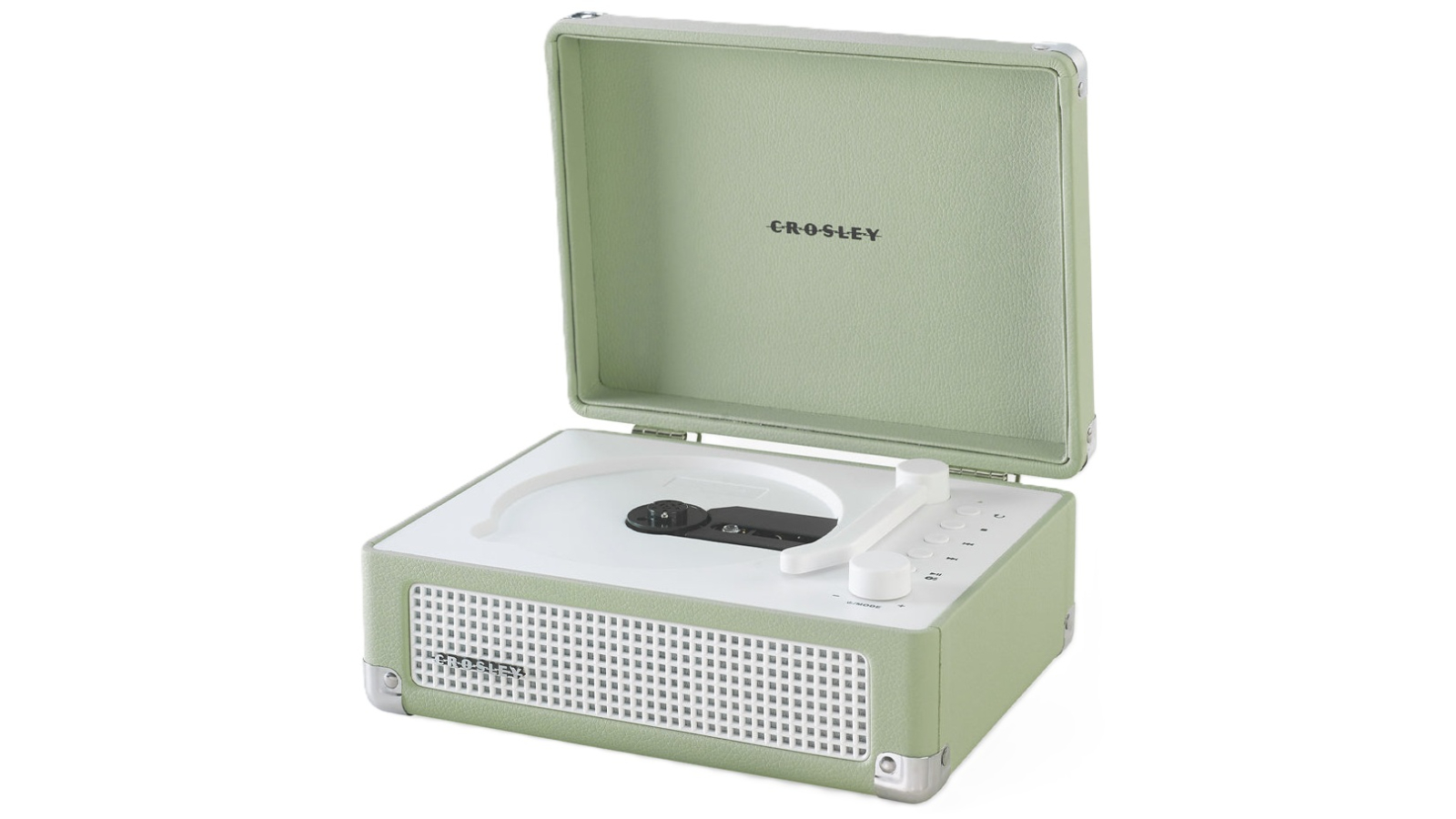 Crosley Cruiser Portable Retro CD Player - Mint | Harvey Norman