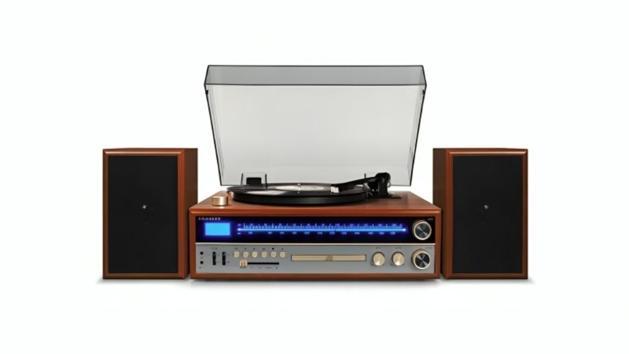 Crosley 1975T Vinyl Record Turntable Player | Harvey Norman